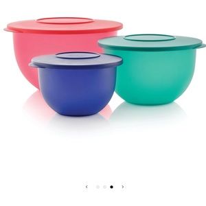 Tupperware | Kitchen | Tupperware Impressions Classic Bowl Set | Poshmark